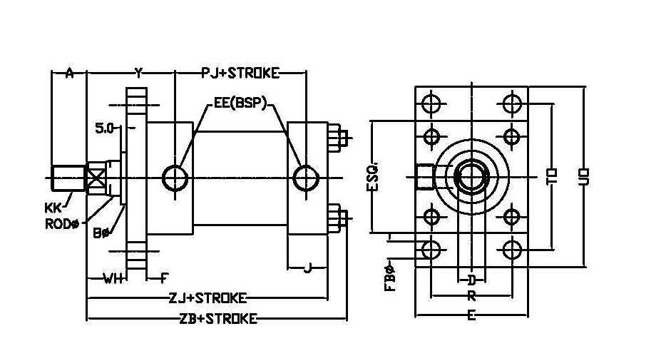 Swing Cylinder (With Overload Protection)